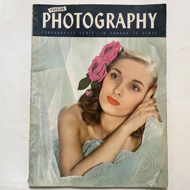 1940S POPULAR PHOTOGRAPHY Magazine WW2 Hollywood Pinup Girl Cheesecake ...