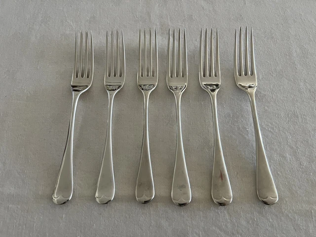 VINTAGE RETRO VINERS EPNS A1 Silver Plate Rat Tail Dinner Fork Cutlery ...