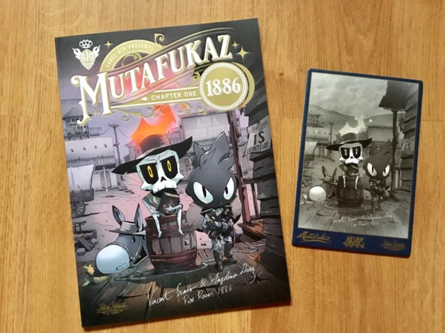 LIVRET MUTAFUKAZ 1886 + goodies collector par RUN et Hutt (sans coffret ...
