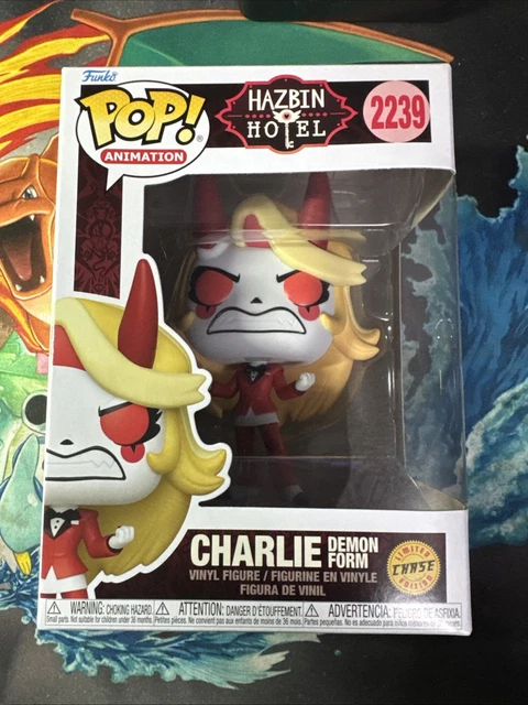 FUNKO POP! HAZBIN Hotel Charlie Morningstar Demon Form Chase #2239 W ...