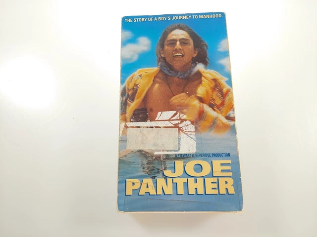 JOE PANTHER (VHS, 1995) Brian Keith RARE OOP Former School Library Copy ...