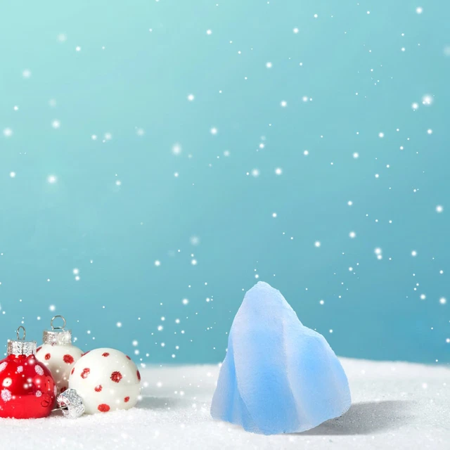 SIMULATION ICEBERG MODEL: 18x15x9cm Foam Snow Mountain Model ...