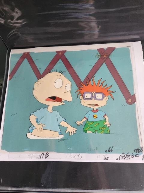 Tommy And Chuckie Rugrats Animation Cell Nickelodeon £17050 Picclick Uk