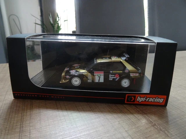 HPI-RACING 1/43 LANCIA Delta S4 F. Tabaton Sanremo Rally 1986 N°8641 ...