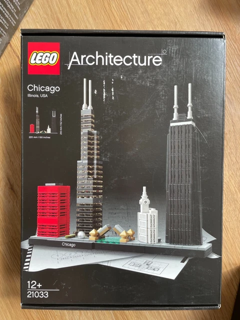 LEGO ARCHITECTURE 21033 Chicago, TOP, Originalkarton EUR 95,00 ...
