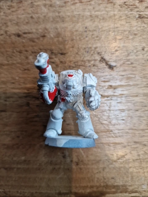 GAMES WORKSHOP WARHAMMER 40k Space Marines Terminator Heavy Flamer 1995 ...