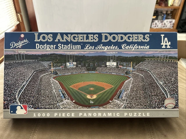 LOS ANGELES LA Dodgers Stadium 1000 Piece Panoramic Jigsaw Puzzle ...