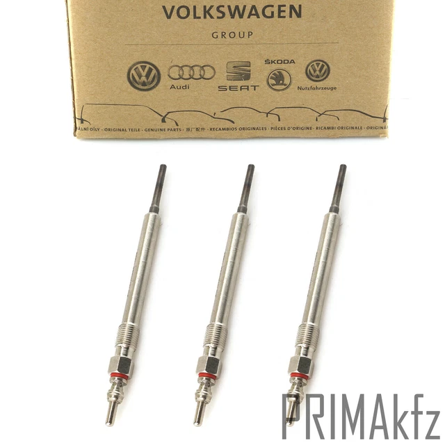 3X ORIGINAL GLÜHKERZEN für AUDI A4 - A8 Q3 Q5 Q7 VW SEAT SKODA TDI 059963319AB EUR 43,50 ...