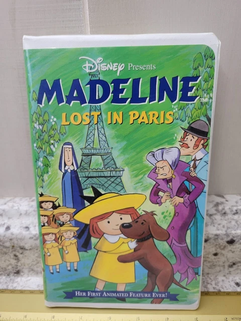 MADELINE LOST IN Paris VHS 1999 Animation Family Disney Buena Vista £3. ...