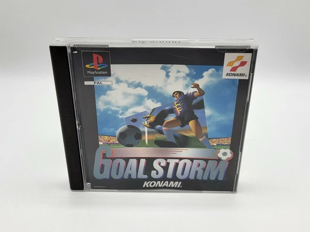 GOAL STORM GOALSTORM PS1 PSX PAL CIB komplett PSOne Sony Playstation 1 Konami EUR 69,00 ...