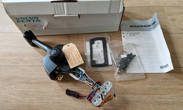 NEW VOLVO-PENTA BINNACLE Remote Control, old style shifter - 3888311 £ ...