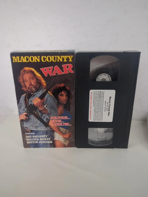 MACON COUNTY WAR VHS 1991 Dan Haggerty £16.48 - PicClick UK