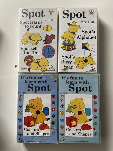 SPOT ERIC HILL Video VHS 4x Video Tapes Lot Pickwick Kids $30.00 ...