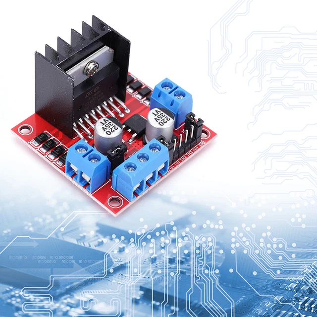 L298N DC MOTOR Driver Module 5V Stepper Motor Drive Module for Smart ...