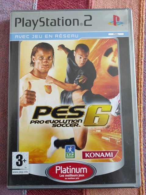 PES 6 PRO Evolution Soccer Ps2 Playstation 2 Pal Fr Completo Calcio ...