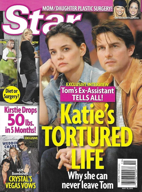STAR MAGAZINE TOM Cruise Katie Holmes Kirstie Alley American Idol Ellen ...