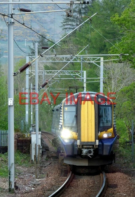 Photo Scotrail Class 380 Train Number 380 017 Approaching Inverkip Station Com £210 Picclick Uk 