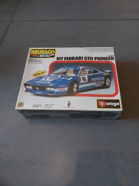 BBURAGO 1:24 KIT Ferrari GTO Pioneer Metalkit code:5172 OVP in Folie ...