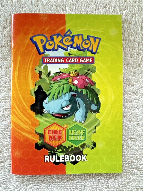 POKEMON FIRE RED Leaf Green Rulebook Booklet - 2004 $11.25 - PicClick CA