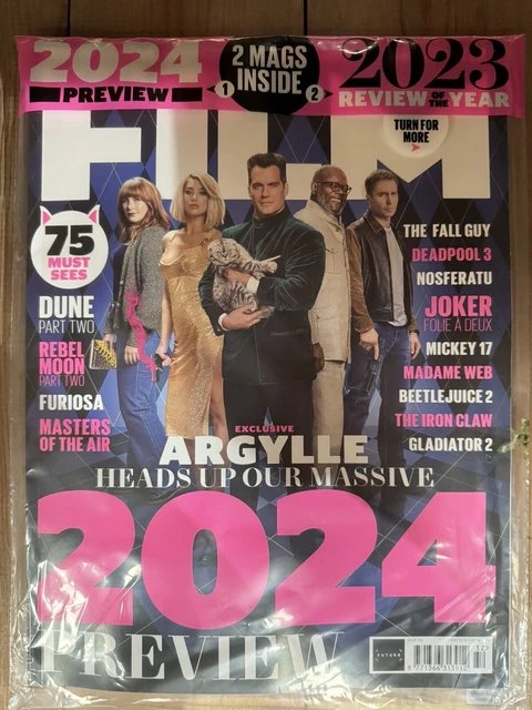 TOTAL FILM MAGAZINE #345 2023 Massive 2024 Preview: Argyle, Dune part 2 ...