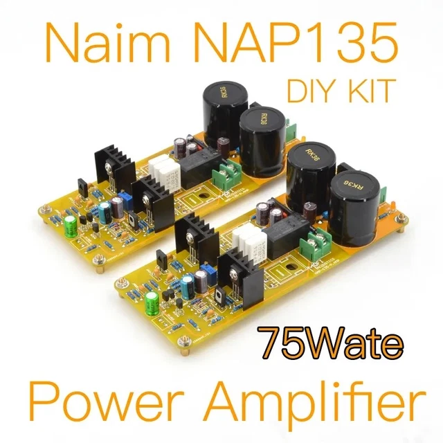 NAIM NAP135 75W Power Amplifier-PCB & DIY KIT & Finished Board £54.02 ...