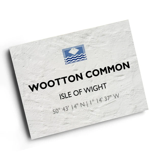 A4 PRINT - Wootton Common, Isle of Wight - Lat/Long SZ5391 EUR 7,12 ...
