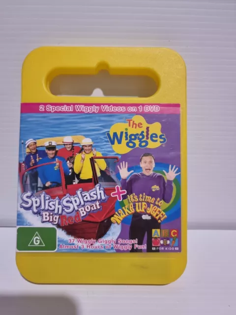 The Wiggles Splash Big Red Boat And Its Time To Wake Up Geoff Dvd Region