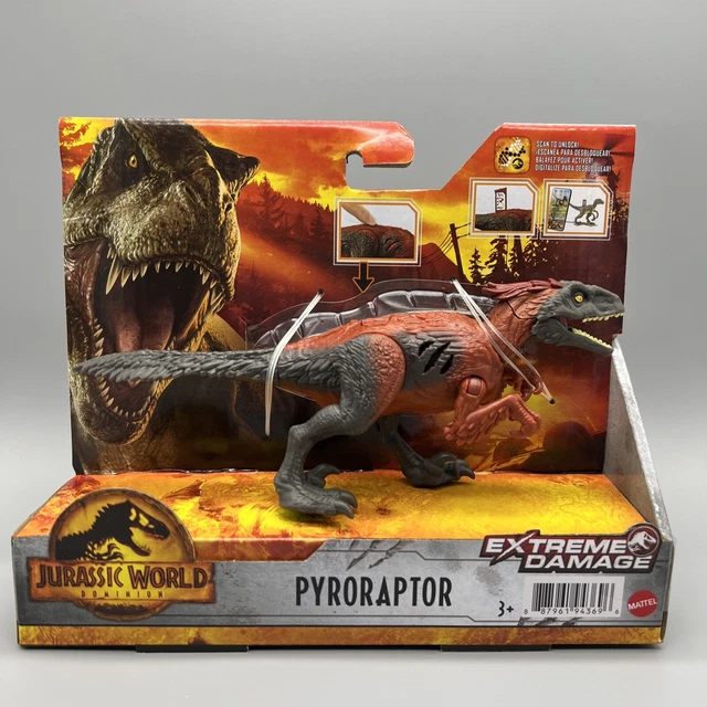 JURASSIC WORLD DOMINION 2022 Modellino dinosauro Extreme Damage ...
