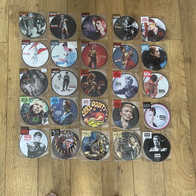 DAVID BOWIE 40TH Anniversary Picture Disc Collection Rare Mint Records ...