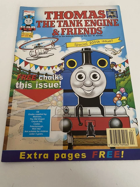VINTAGE THOMAS THE Tank Engine & Friends Magazine 16th Jun 1995 Issue ...