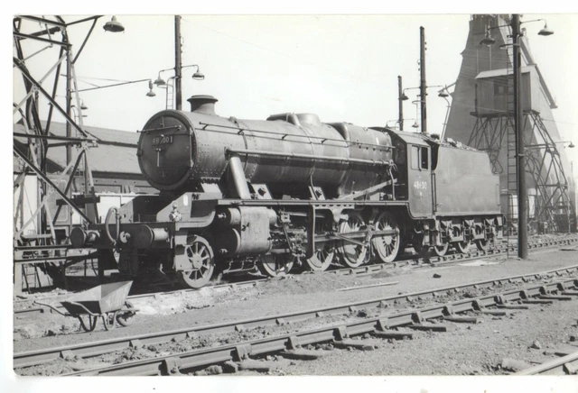 RAIL PHOTO LMS 280 8F 48600 Willesden shed London LNWR £2.39 - PicClick UK