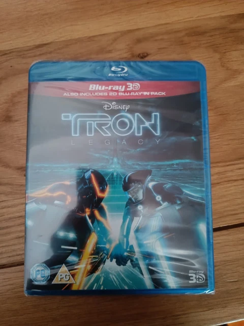TRON AND TRON Legacy 3D & 2D Blu-ray DVD Bundle, 2-Pack, Sealed £9.13 ...