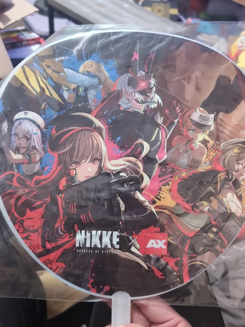 ANIME EXPO 2025 - Goddess of Victory Nikke Uchiwa Hand Fan (New, Sealed ...