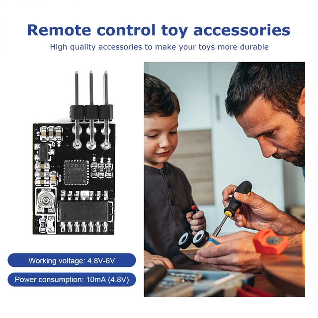 4.8-6V GYRO MODULE Replacement DIY Mini Gyro Compact Gyroscope Module ...