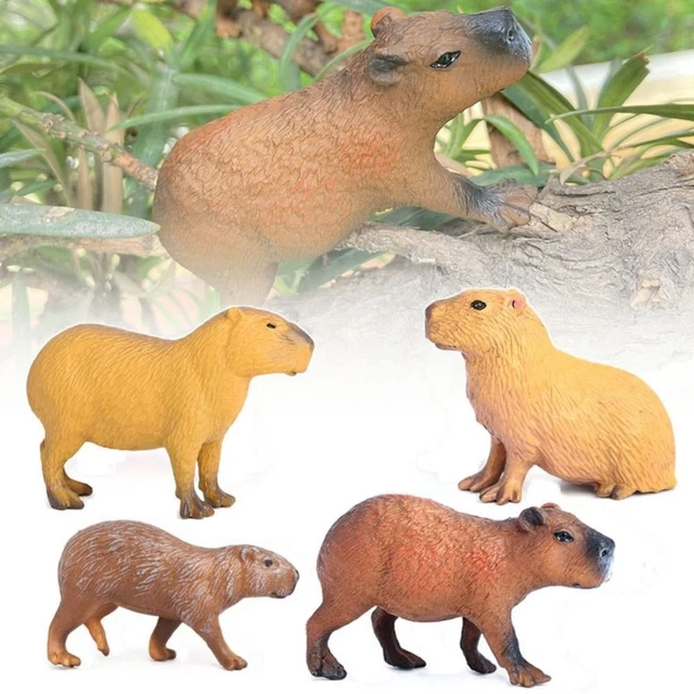 DIY MINIATURE CAPYBARA Model Plastic Mini Animals Statue EUR 4,17 - PicClick FR