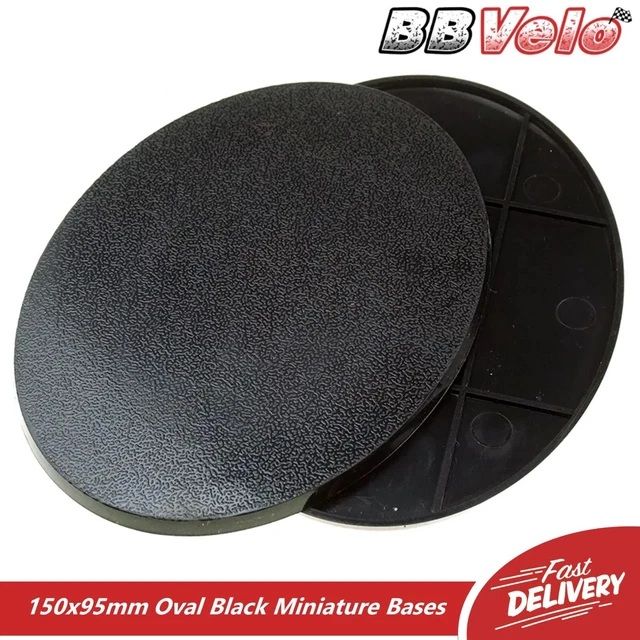 150X95MM 95X150MM OVAL Model Bases Wargaming Games Suits GW WH AoS £4. ...
