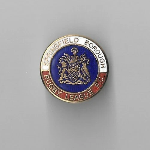 SPRINGFIELD BOROUGH RUGBY League Badge - Defunct £8.63 - PicClick UK