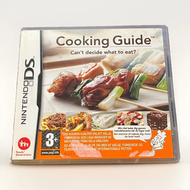 COOKING GUIDE: CAN'T Decide What to Eat? Video Games Nintendo DS (2008 ...