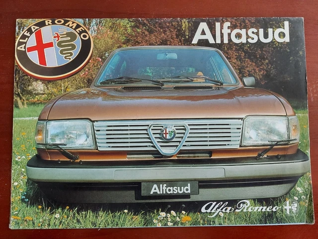 PROSPECTUS CATALOGUE PUBLICITAIRE publicité ALPHA ROMEO ALFASUD Norev ...