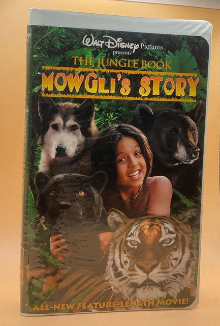 THE JUNGLE BOOK Mowgli's Story VHS 1998 Disney Clamshell **Buy 2 Get 1 ...