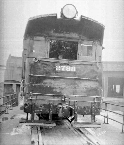 B8A STEAM ENGINE 2788 rear view Pennsylvania Railroad Old Photo $9.00 ...