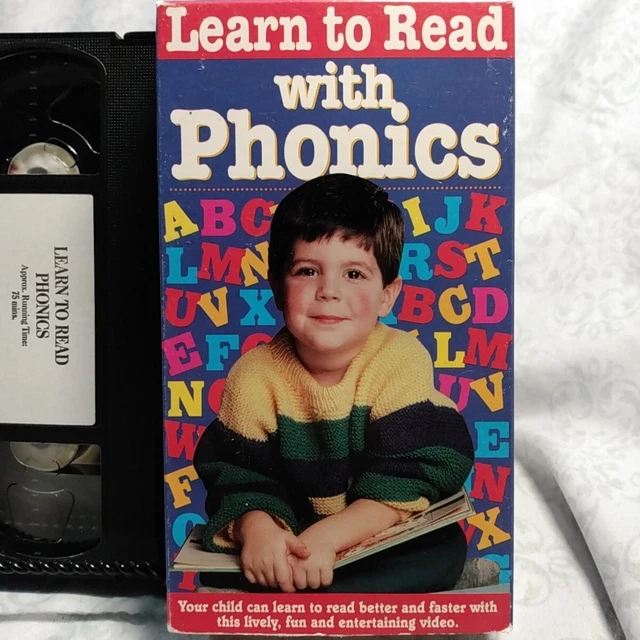 LEARN TO READ With Phonics (VHS) Classic Children's Reading Tool £4.63 ...