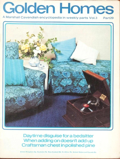 GOLDEN HOMES PART 29 DIY Magazine 1972 Vintage Decor Retro Interior ...