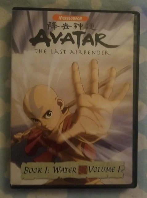 NICKELODEON AVATAR THE Last Airbender Book 1 Water Chap 1-4 dvd NEUF ...