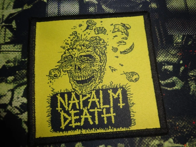 NAPALM DEATH PATCH Death Metal Grindcore Amebix * EUR 8,99 - PicClick DE