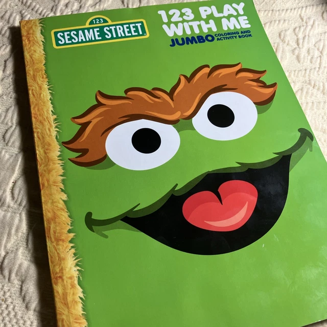 SESAME STREET... 123 Play With Me/Jumbo Color & Activity Book EUR 9,02 ...