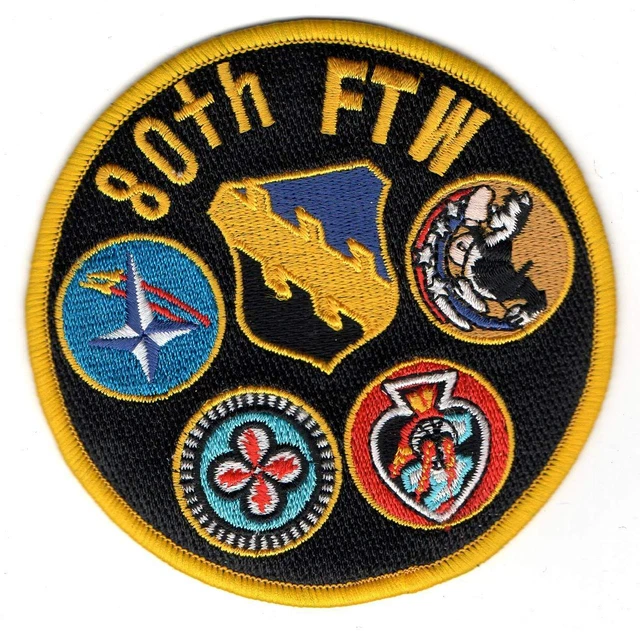 OLD USAF PATCH - 80th Flying Training Wing Gaggle - Sheppard AFB (Texas ...