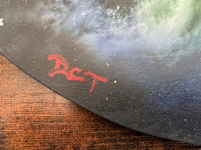 STAR WARS MILLENNIUM Falcon Master Temple Paints Picture Signed ...