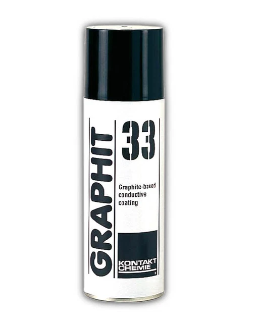 GRAPHIT 33 SPRAY Couverture Conductrice à La Graphite - 200ml EUR 19,11 ...