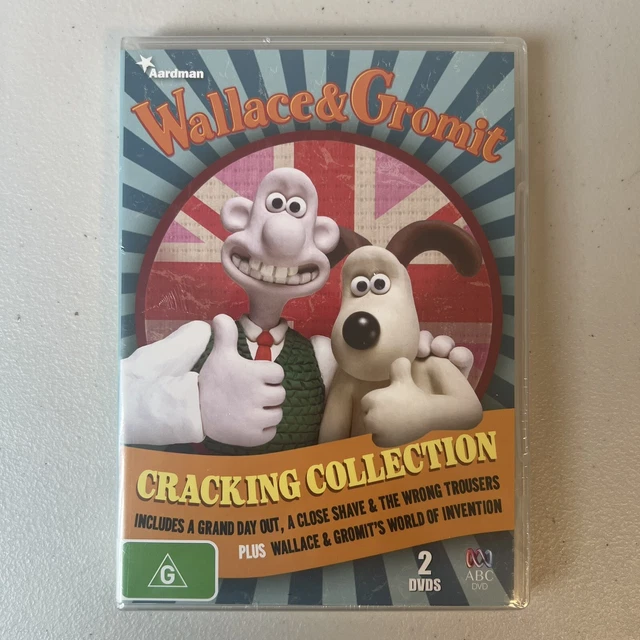 WALLACE & GROMIT: Cracking Collection DVD Region 4 (2-Disc) Brand New ...